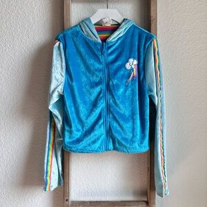 My Little Pony | Jackets & Coats | My Little Pony Zip Up Hoodie Girls ...